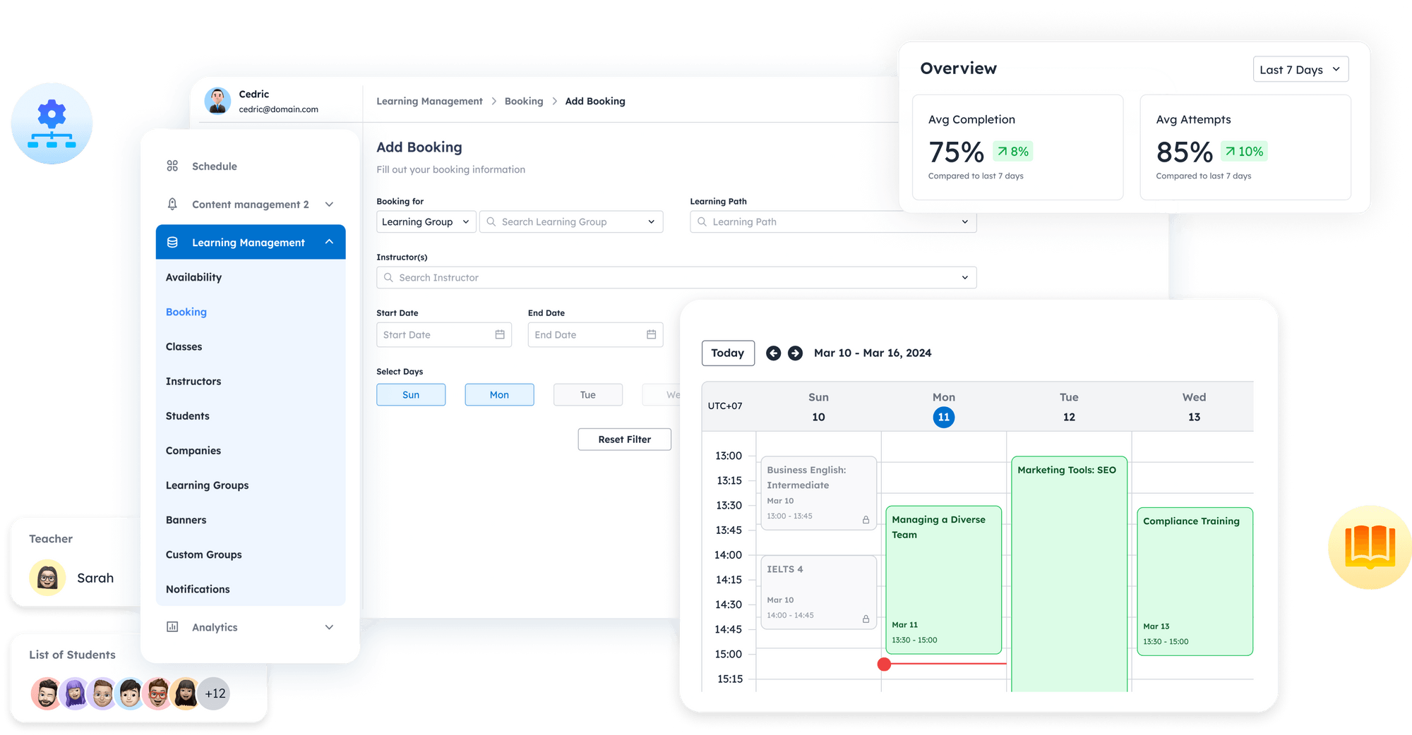 Enterprise LMS, LearningOs for Hybrid and Blended Learning.